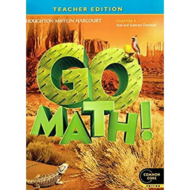 Pre-Owned Go Math! Grade 5 Teacher Edition Chapter 3: Add and Subtract ...