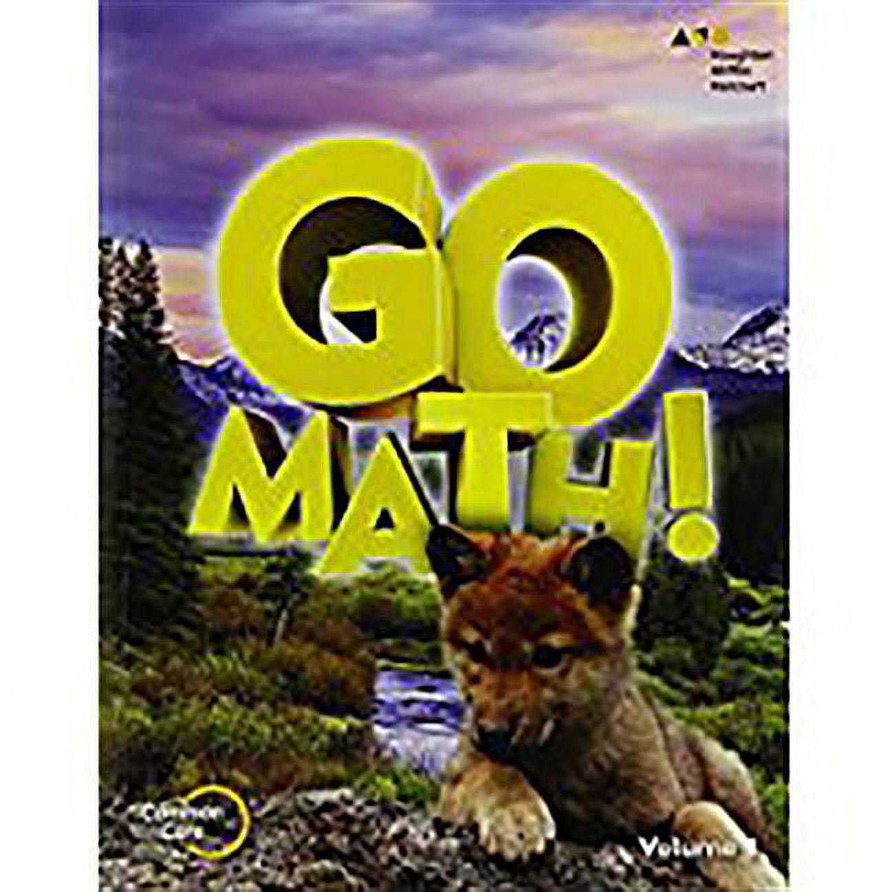 Go Math! Student Edition Volume 1 Grade 1 2015, (Paperback) - Walmart.com