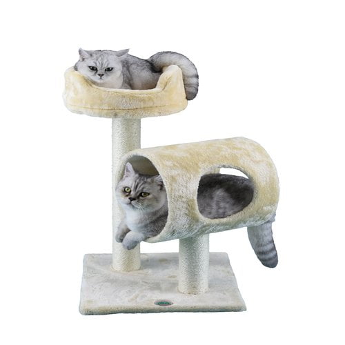 Go Pet Club Cat Tree Furniture 27" High - Walmart.com