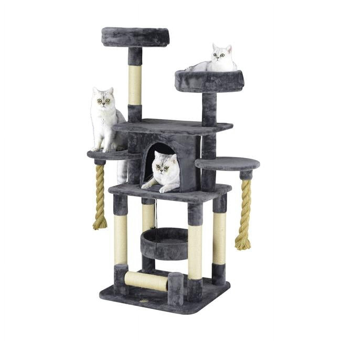 Go Pet Club 57.5 in. Jungle Rope Cat Tree - Walmart.com