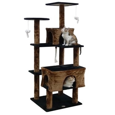 New Cat Condos Prestige Cat Trees Beige Kitty Condo-Color:Beige ...