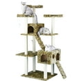 Go Pet Club Extra Large Indoor Climbing Big Climber, 72-in Cat Tree ...