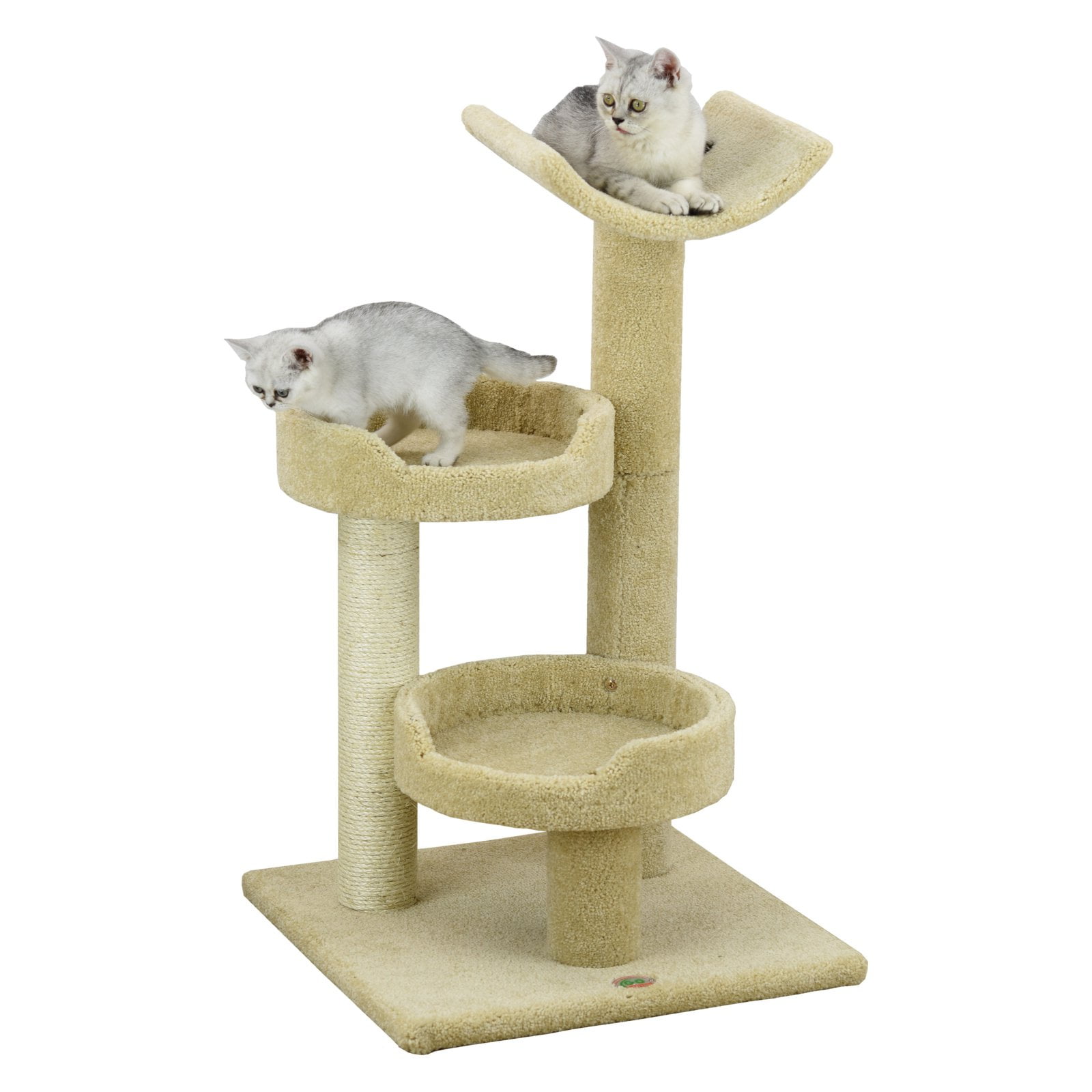 Go Pet Club Premium LP-809 Carpeted Cat Tree - Walmart.com