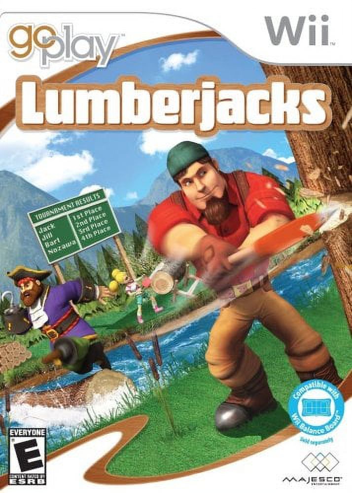 Pre-Owned Go Play Lumberjacks Nintendo Wii CIB Video Game - Walmart.com