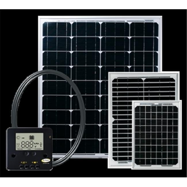 Go Power 80 watt 4.6 amp Solar Kit with 10 amp Controller - Walmart.com