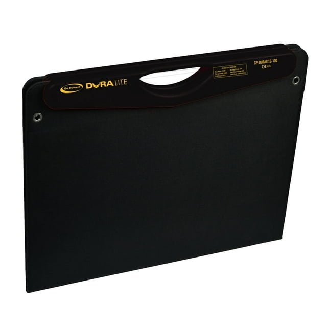 Go Power 82764 100-w Duralite Portable Solar Kit - Walmart Business ...