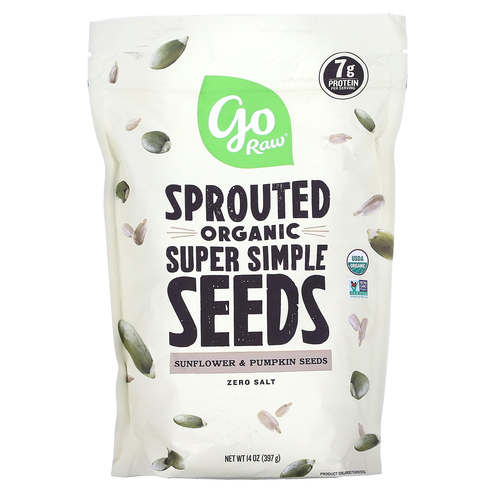 Go Raw - Sprouted Organic Seeds Super Simple - 14 oz. - Walmart.com