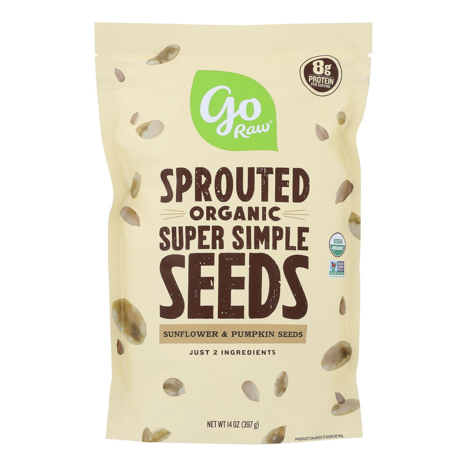 Go Raw Sprouted Seeds, Sprouted Super Simple - Case of 6 - 14 OZ ...