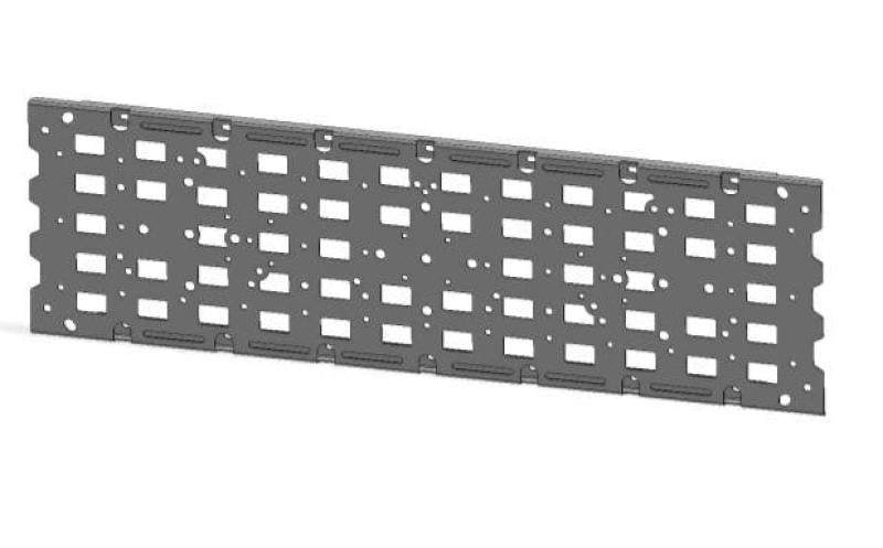 Go Rhino 5950020T XRS/SRM Accessory Gear Plate Kit - Walmart.com