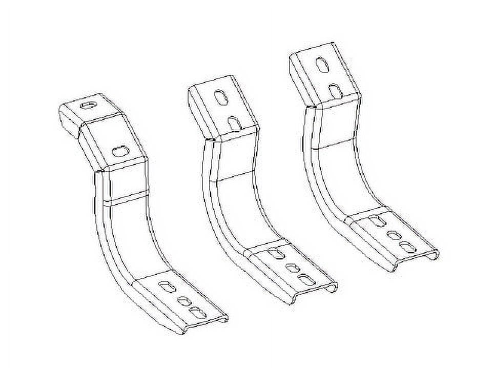 Go Rhino 6844325 OE Xtreme Cab Length Side Steps - MOUNTING BRACKETS ...