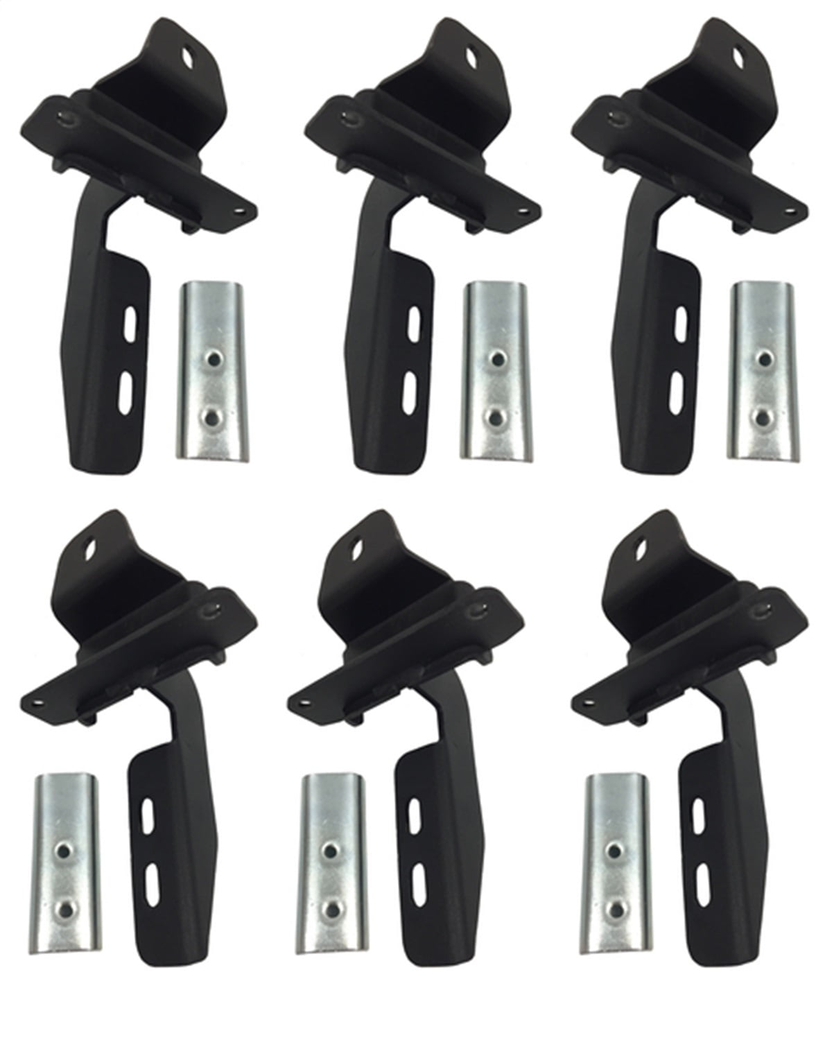 Go Rhino 6845065 Brackets Fits 18-19 Wrangler Fits select: 2018-2019 ...