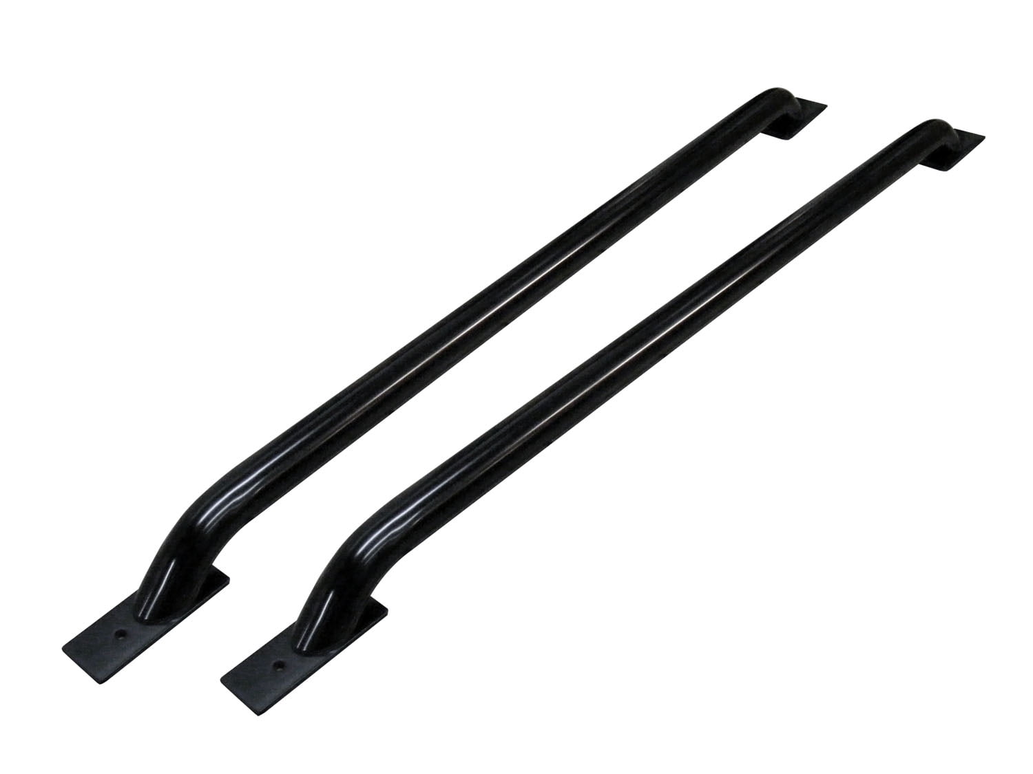 Go Rhino 8036B Universal Multi-Fit 36" Long Black Powder Coat Bed Rails ...