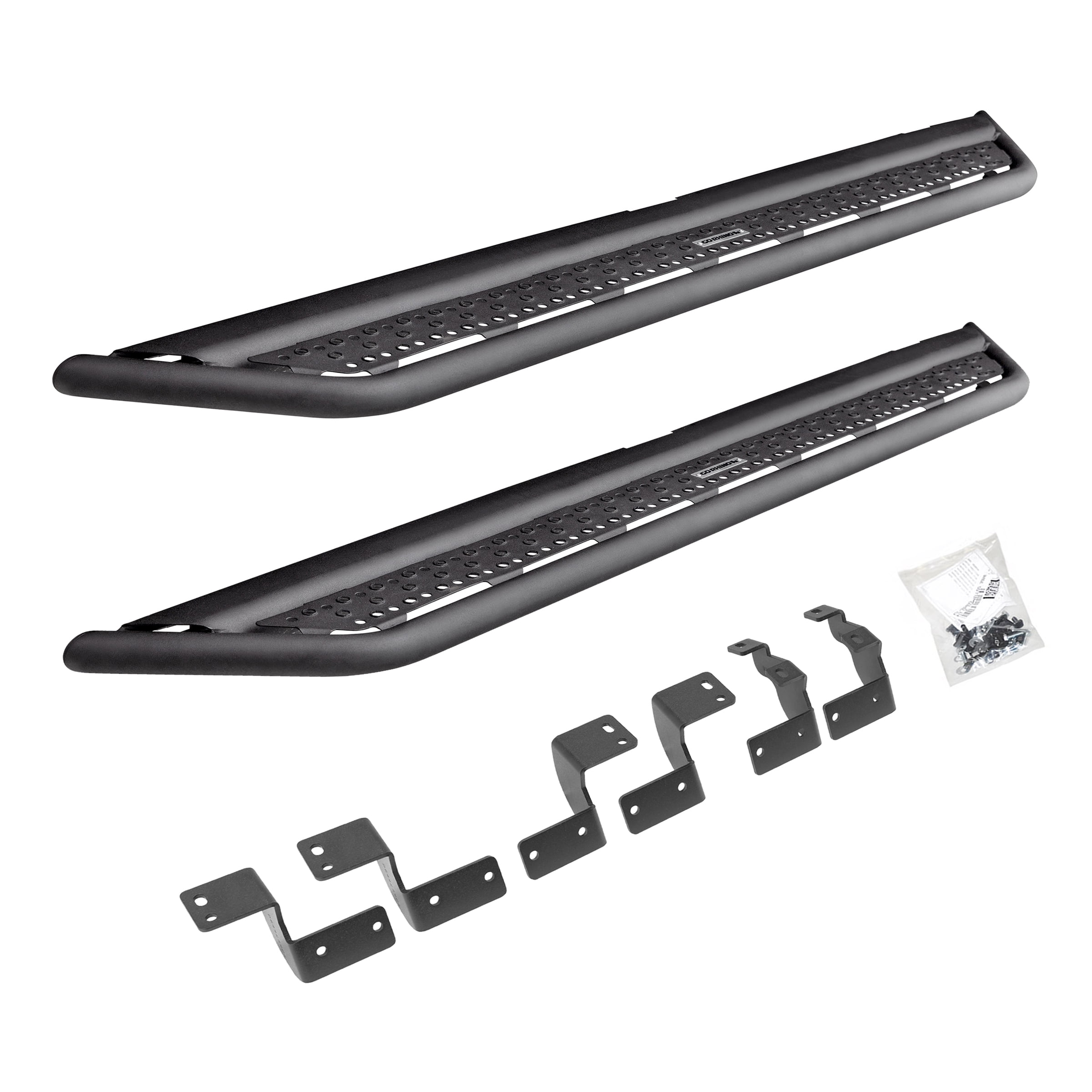Go Rhino Dominator Xtreme D6 Side Steps with Rocker Panel Mounting ...
