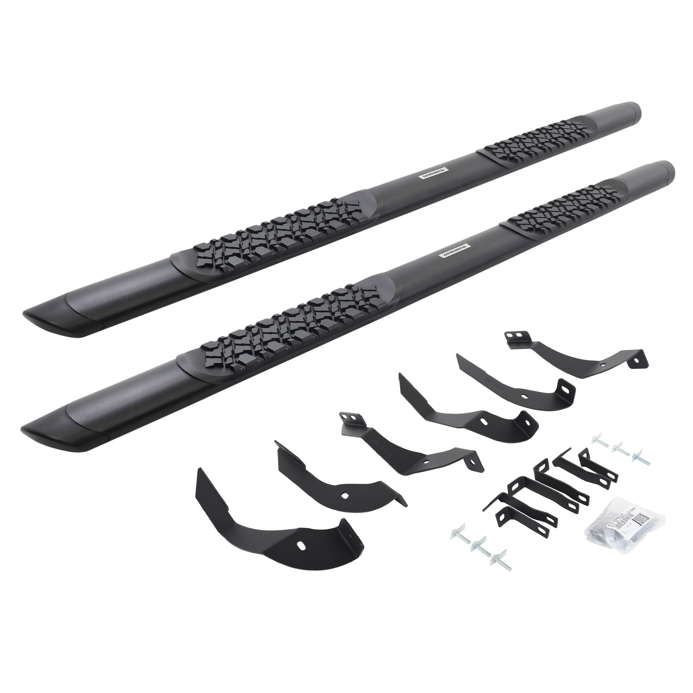 Go Rhino V3405187T V-Series V3 Aluminum Side Steps and Mounting ...