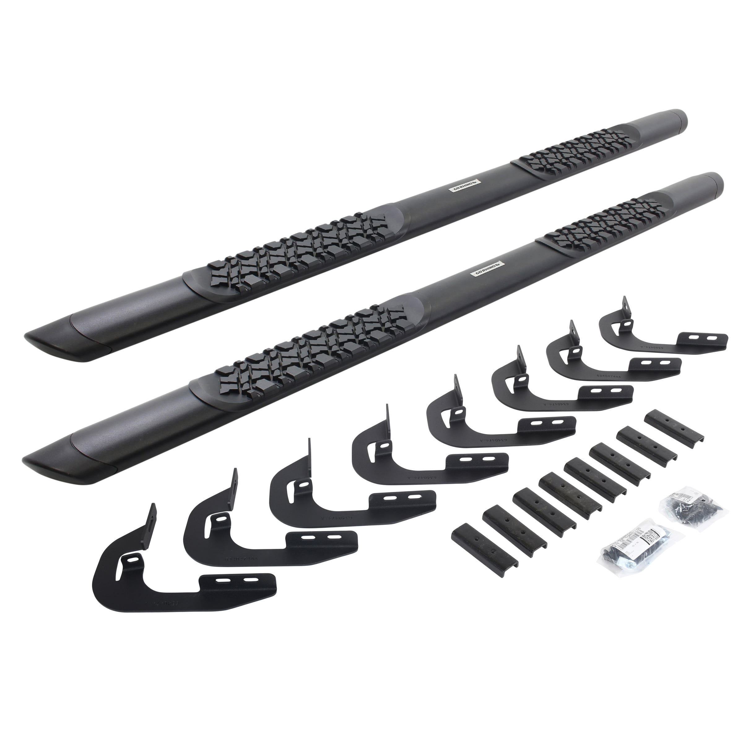 Go Rhino V3405880T V-Series V3 Aluminum Side Steps and Mounting ...