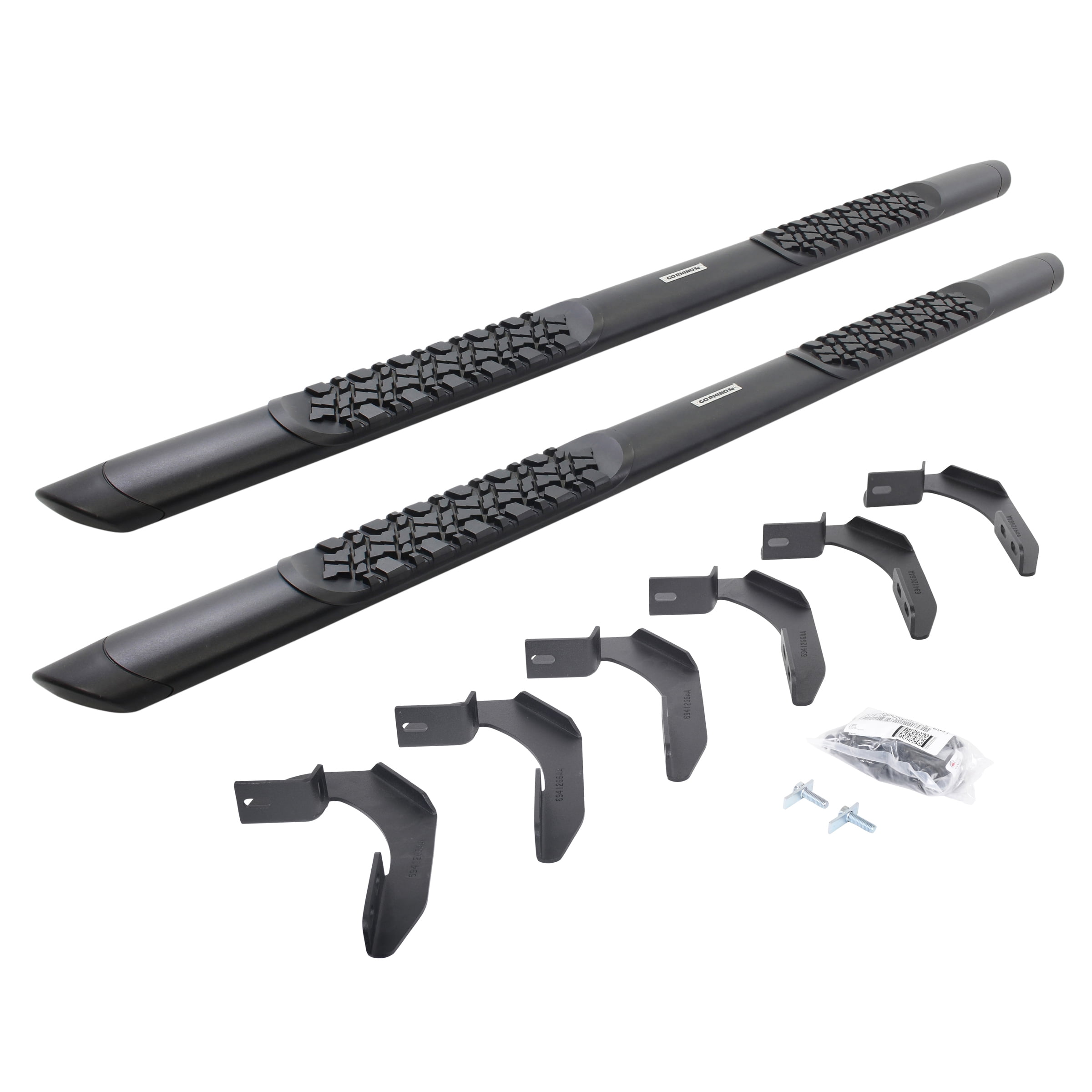 Go Rhino V3415087T V-Series V3 Aluminum Side Steps and Mounting ...