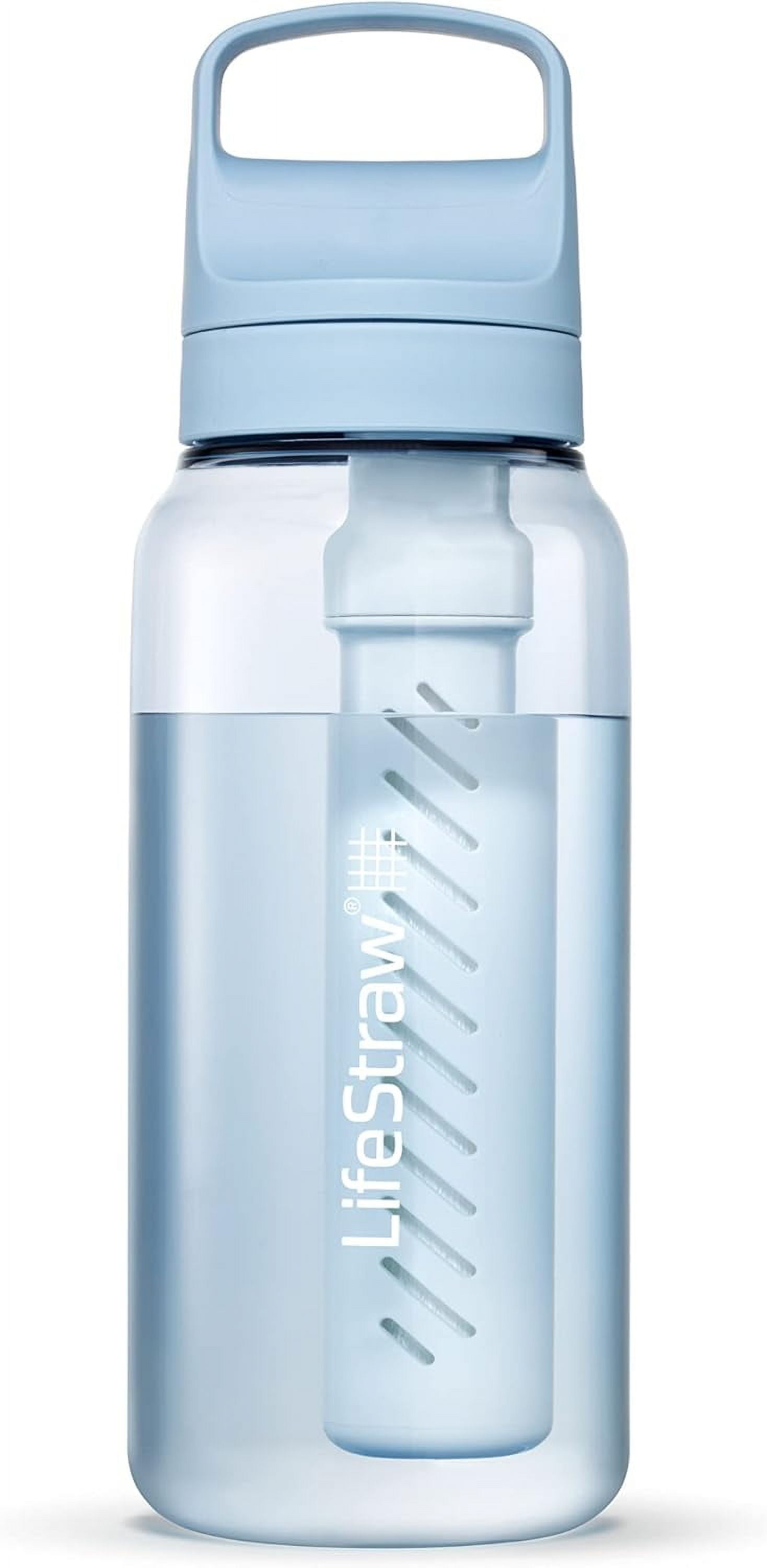 Go Series BPA-Free Water Filter Bottle for Travel and Everyday Use ...