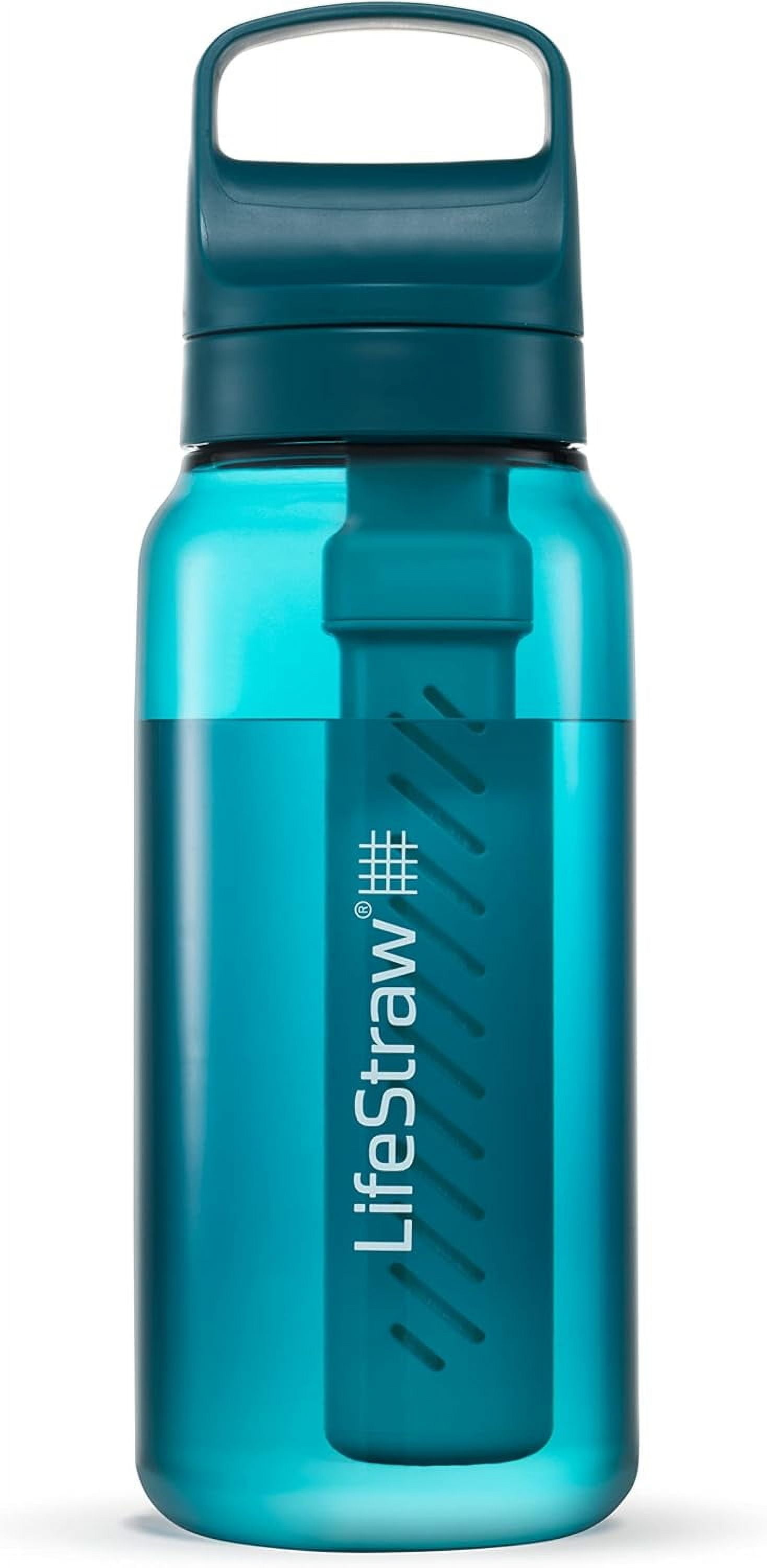 Go Series BPA-Free Water Filter Bottle for Travel and Everyday Use ...