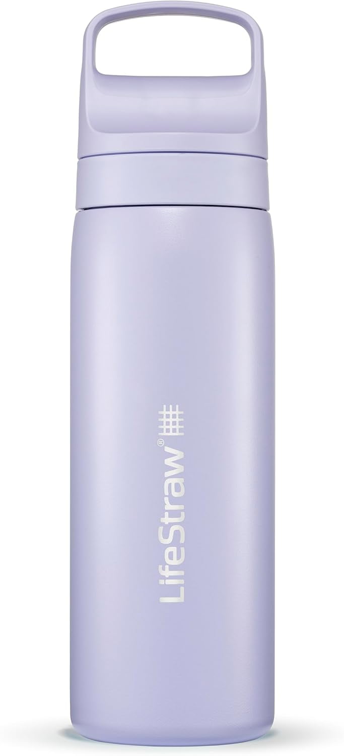 Go Series Insulated Stainless Steel Water Filter Bottle for Travel and ...