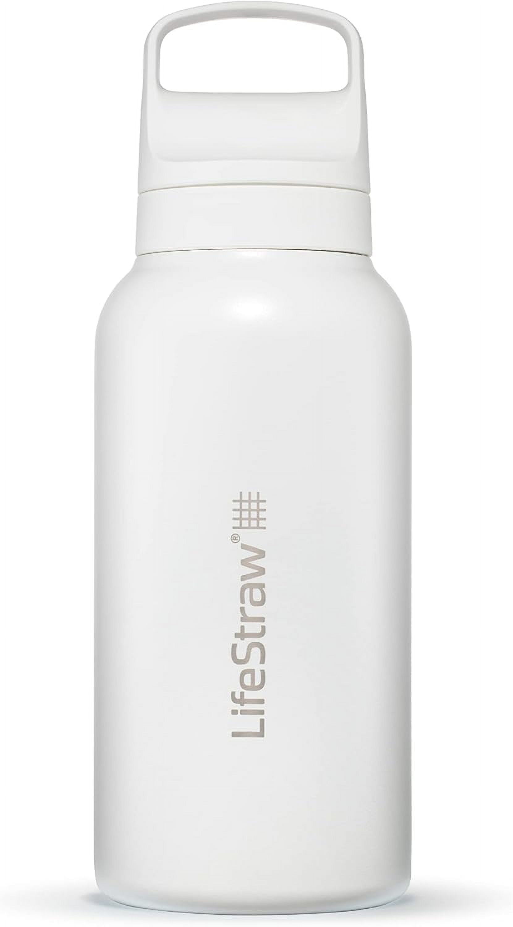 Go Series Insulated Stainless Steel Water Filter Bottle for Travel and ...