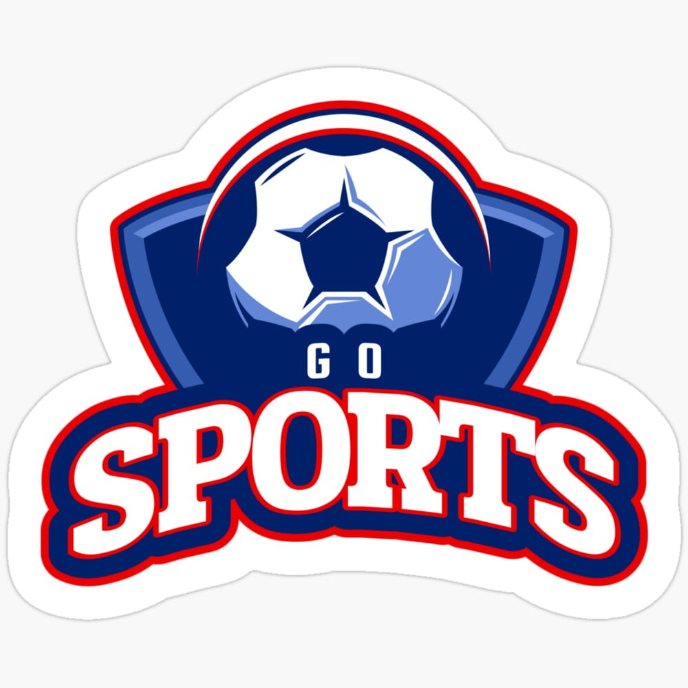 Go Sports - Soccer Football Fan Sticker Phone Decal Water Bottle ...