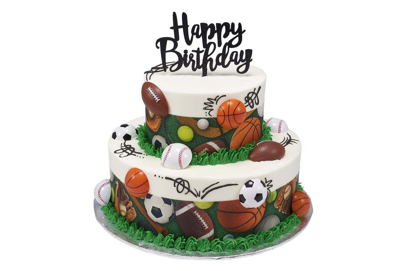 Go Team! 2 Tier Cake - Walmart.com