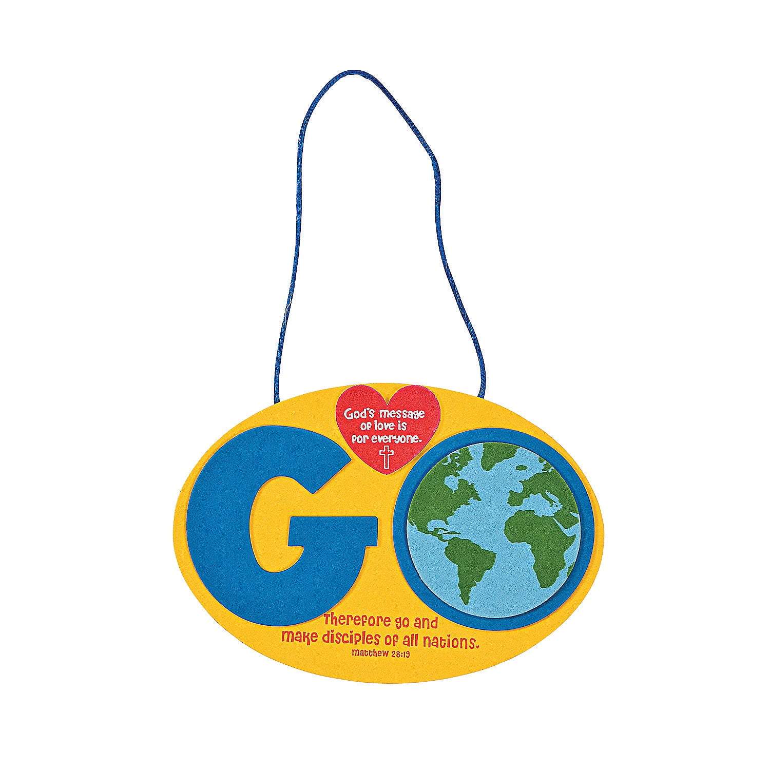 Go Tell All Sign Craft Kit - Craft Kits - 12 Pieces - Walmart.com