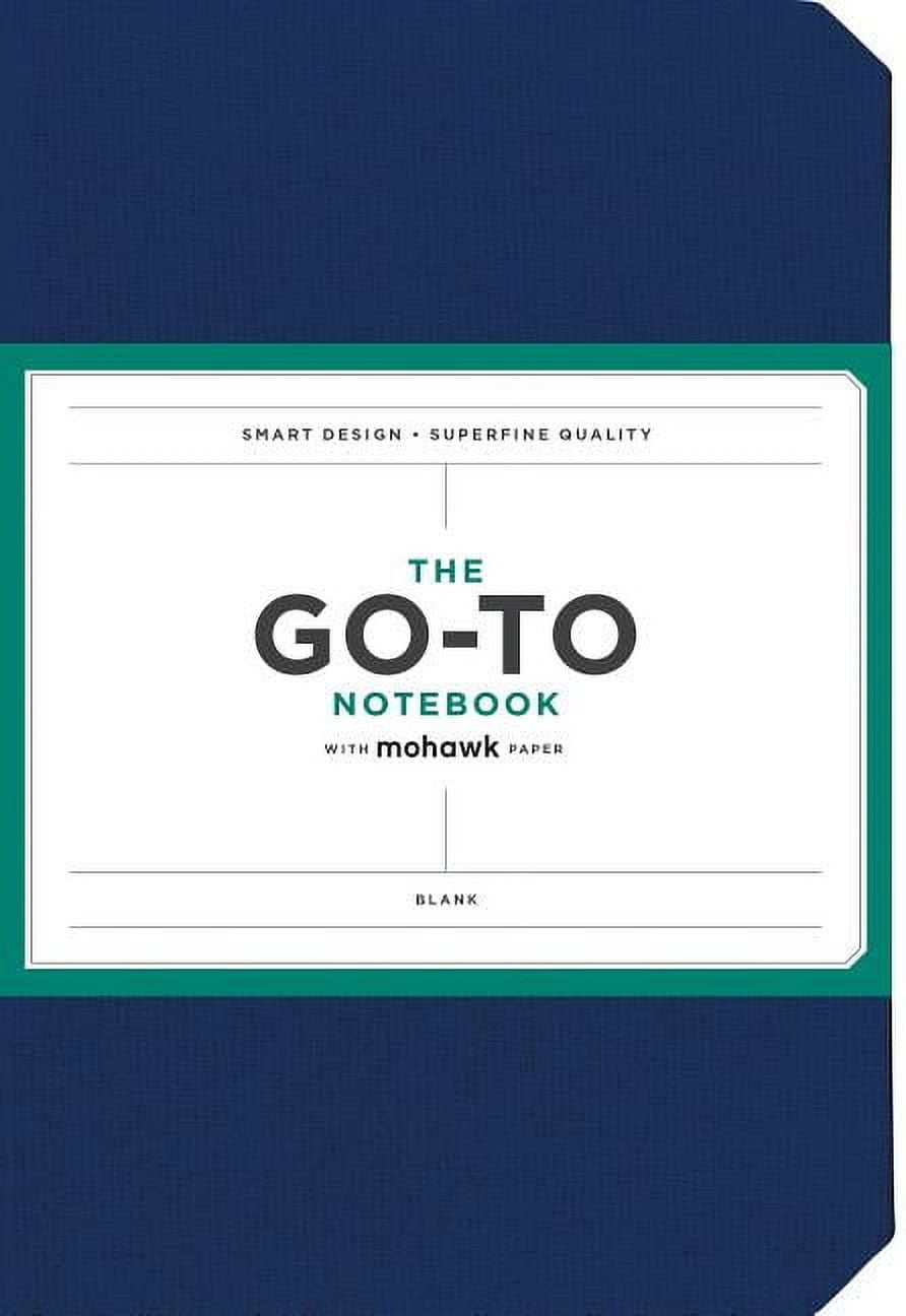 Go-To Notebook with Mohawk Paper, Midnight Blue Blank: (Blank Notebooks ...