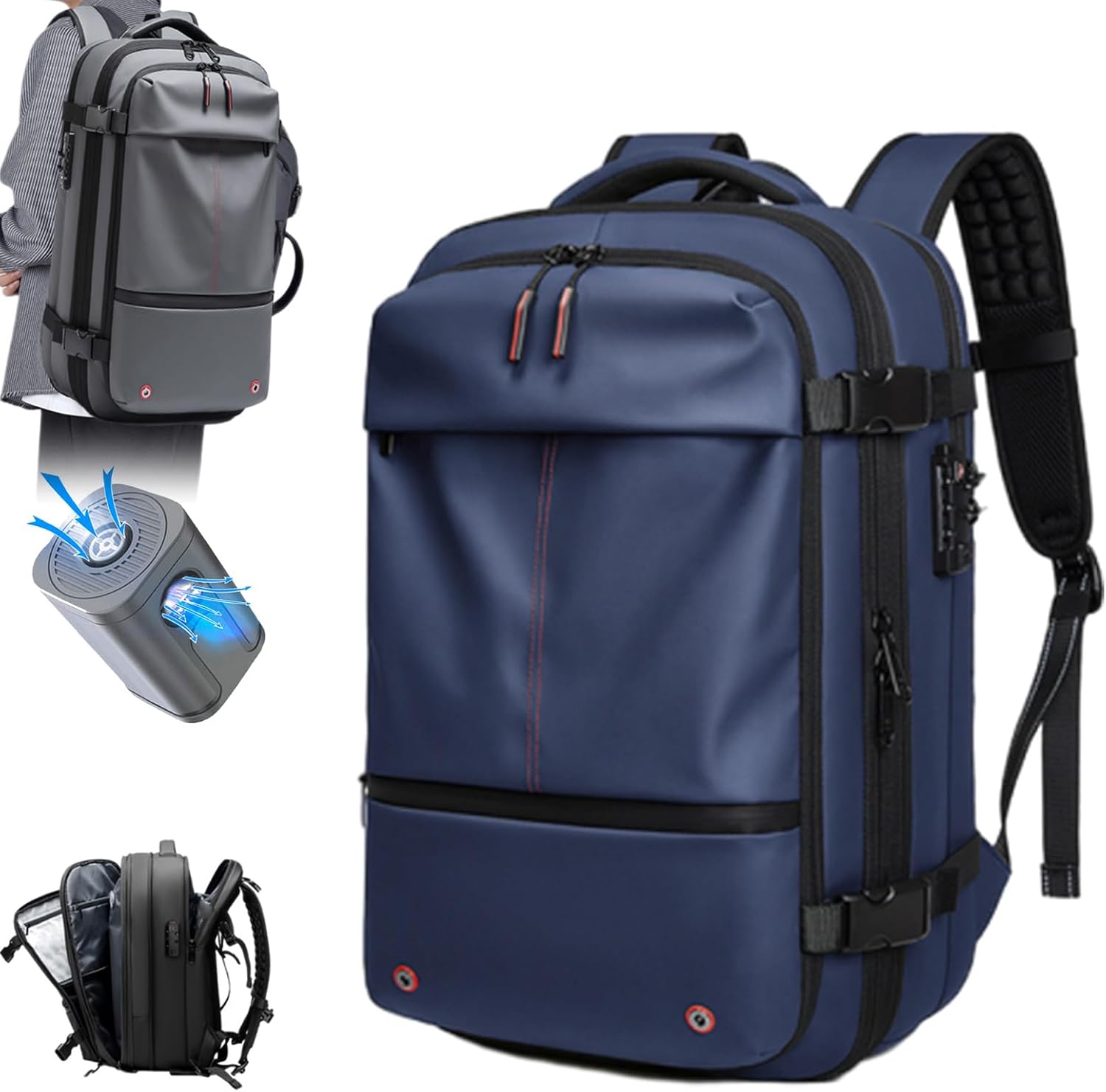 Go Trend Mart Backpack, Vacpack Backpack, Expandable Go Trend Mart ...