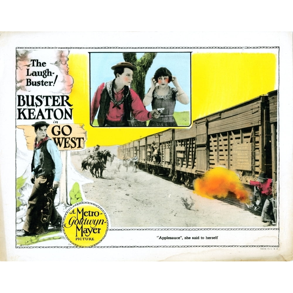 Go West Movie Poster Masterprint (14 x 11) - Walmart.com