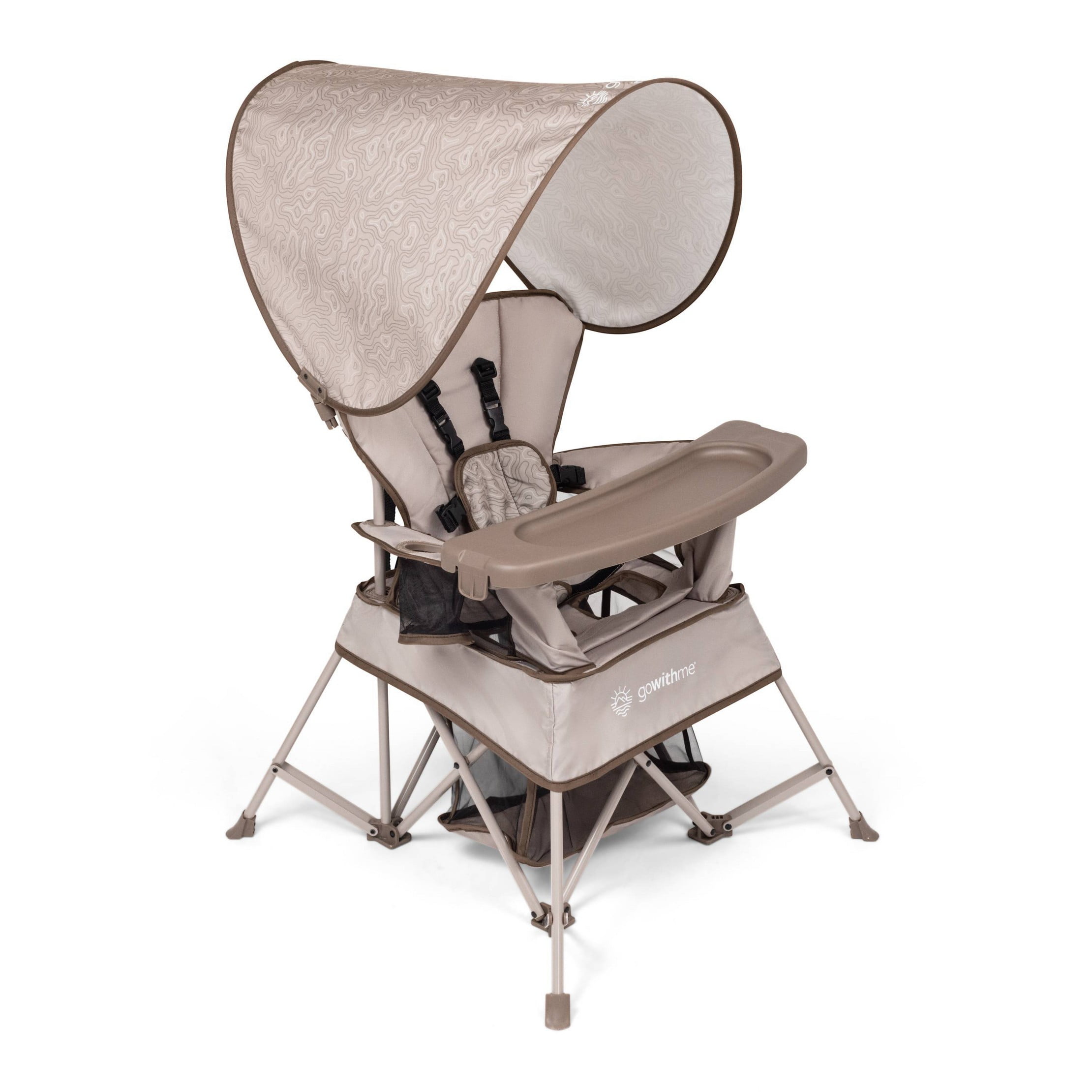 Go With Me Venture Deluxe Portable Chair - Sandstone - Walmart.com