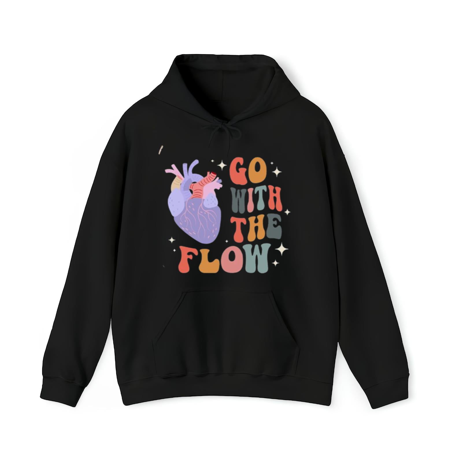 Go With The Flow Heart Shirt, CVICU Nurse Shirt, Cardiology Tee ...