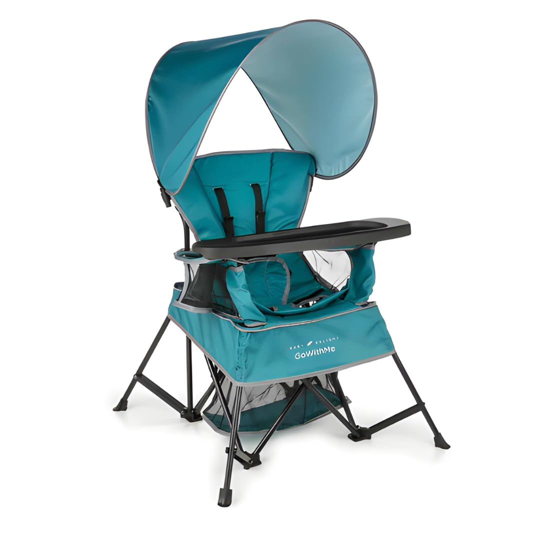 Go with Me Venture Portable Chair | Indoor and Outdoor | Sun Canopy | 3 ...