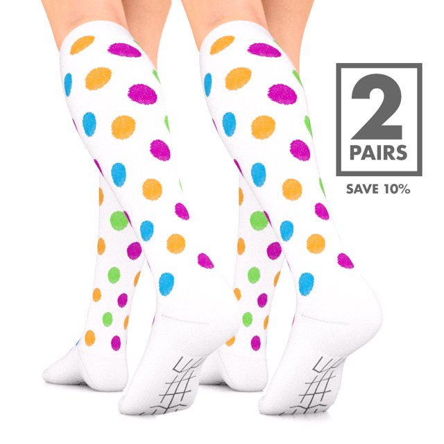Go2 Elite Compression Socks Stockings 15-20 mmhg Graduated Sock ...
