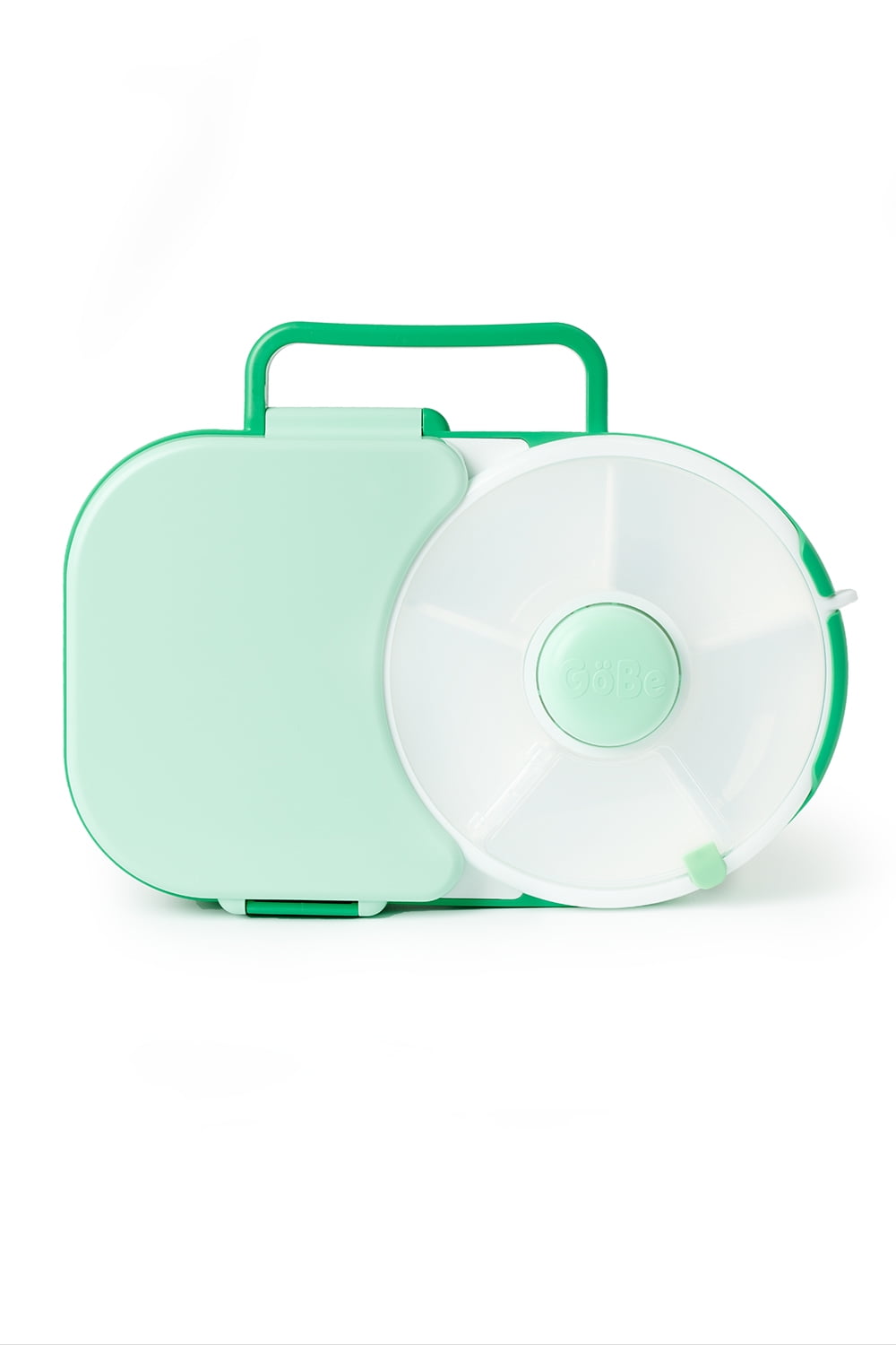 GoBe Kids Bento Style Lunch Box with Snack Spinner Flip - Divided Lunch ...