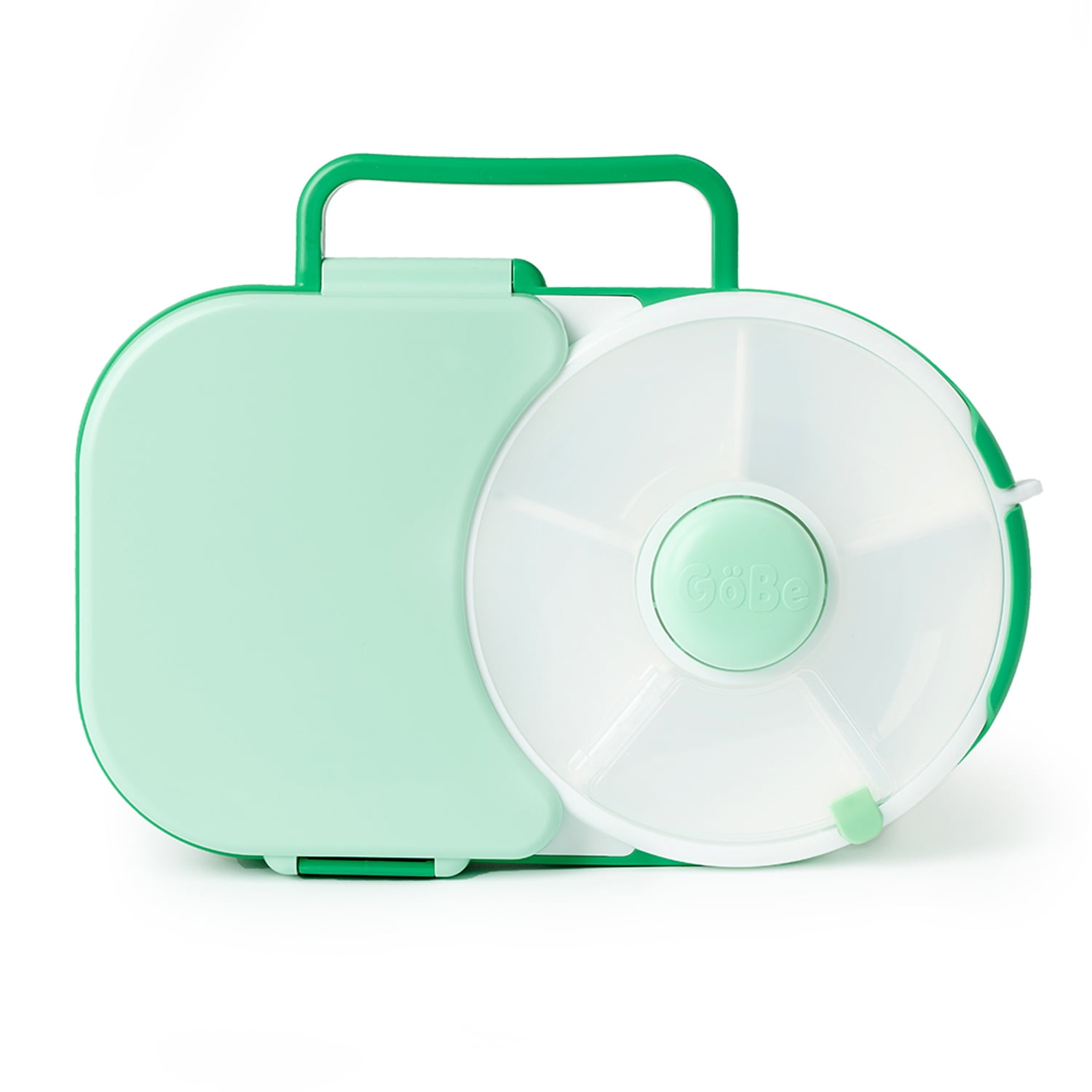 GoBe Kids Bento Style Lunch Box with Snack Spinner - Divided Lunch ...
