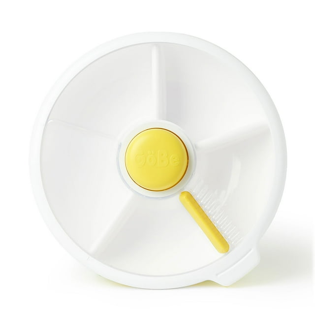 GoBe Kids Snack Container Snack Spinner (Large) - Reusable Bento Style ...