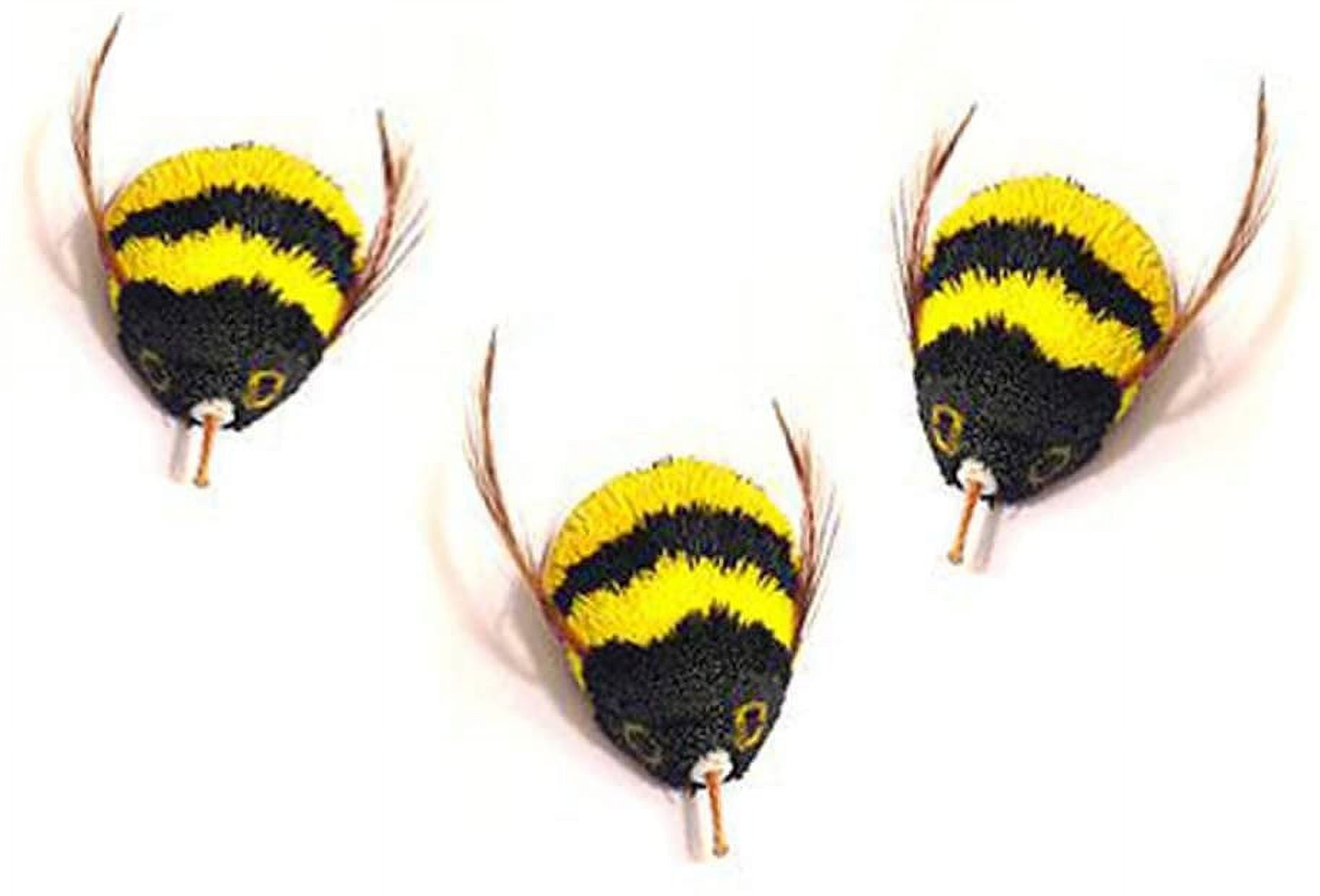 GoCat Handmade Bee-Themed Cat Toy Attachments, 3 Pack, Applicable for ...