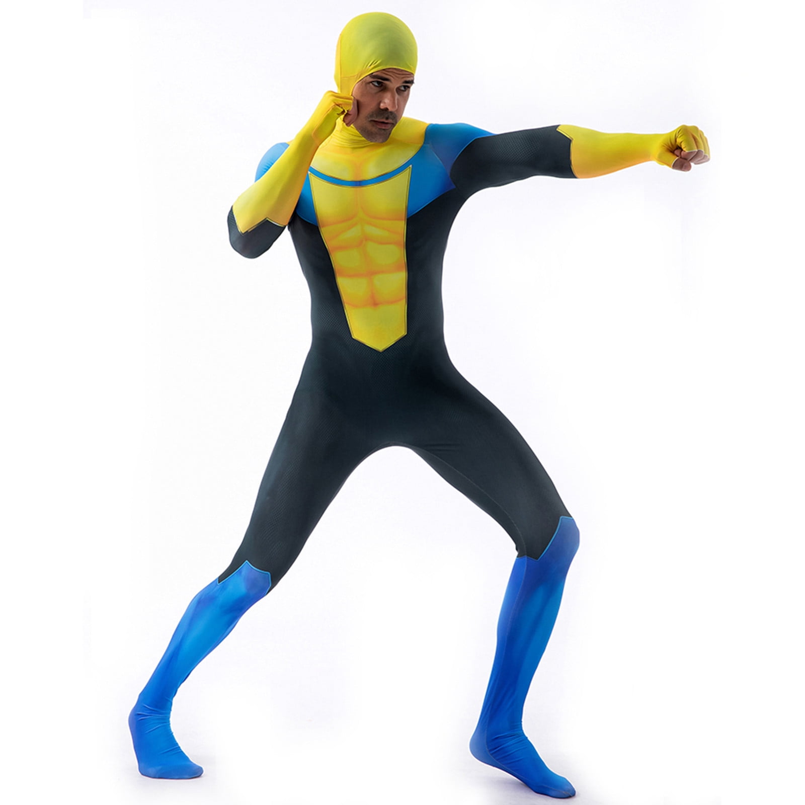 GoCos Invincible Mark Grayson Jumpsuit Full Set for Men, Invincible ...