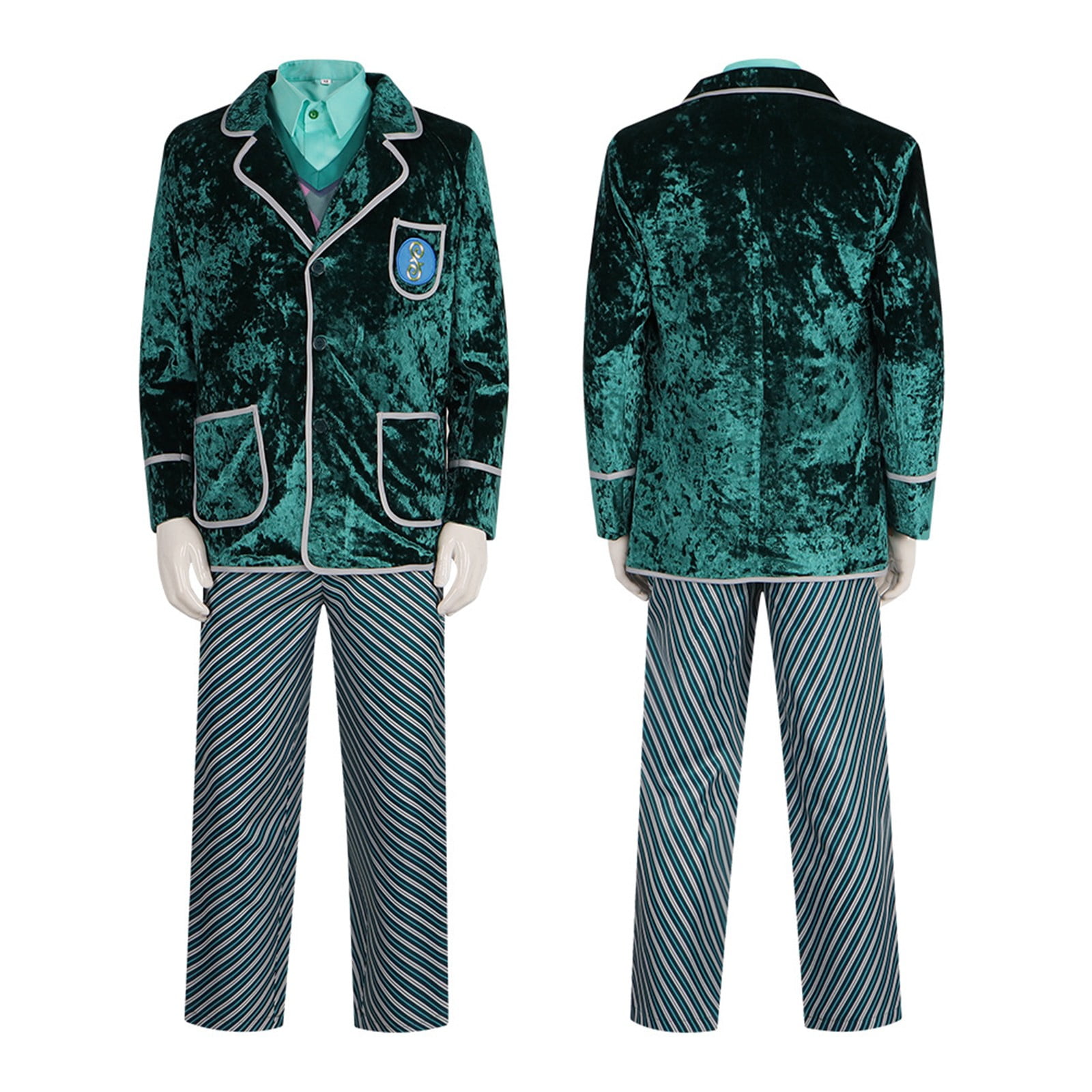 GoCos Shiz University Uniform Striped Jacket Pants Outfits for Men ...