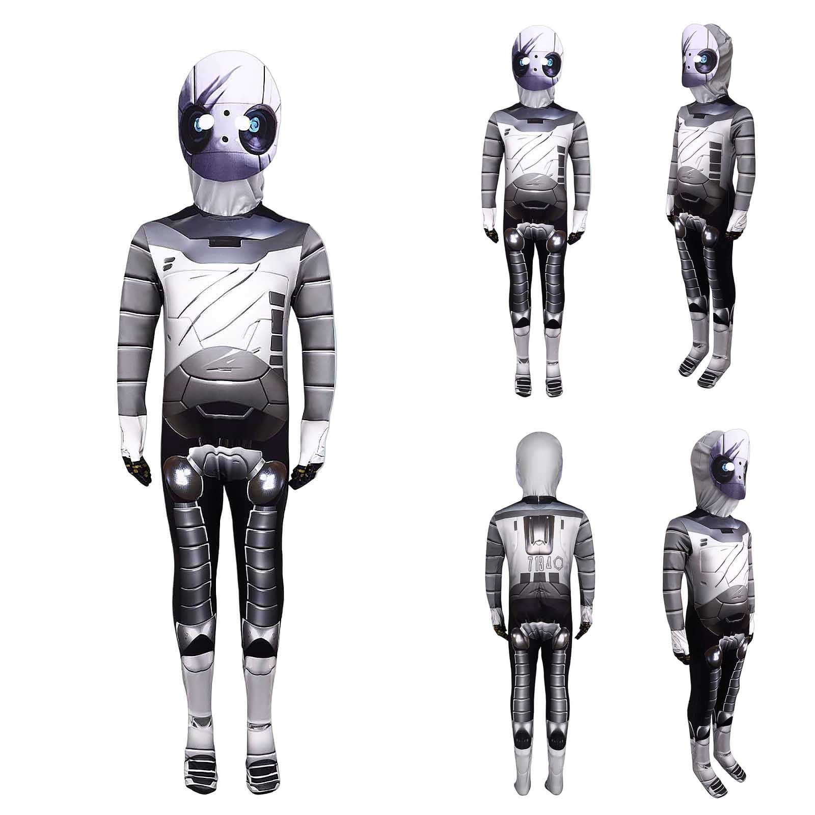 GoCos Wild Robot Jumpsuit Full Set, Wild Robot Overalls Anime Outfits ...