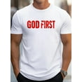 GoD FiRST bold G500 pure cotton men's T-shirt comfort fit Tee For adult ...