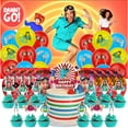 GoDanny Birthday Party Supplies Balloons Paper Plates Decoration Cake ...