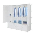 GoDecor 16 Cube Organizer Stackable Plastic Cube Storage Shelves Design ...