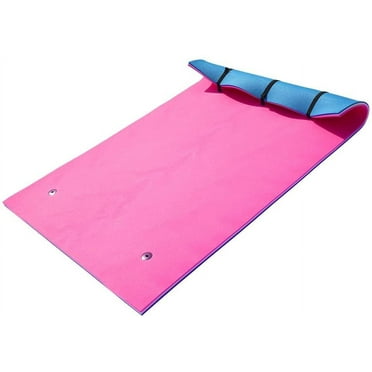 Gymax 12' x 6' Floating Water Pad Mat 3-Layer Foam Floating Island for ...