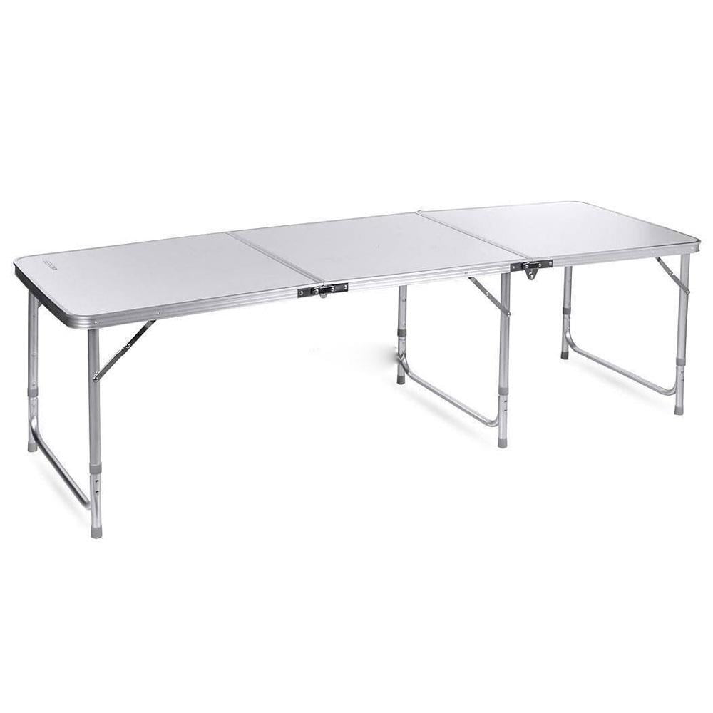 GoDecor 70" x 23" x 27" Plastic Folding Table for Camping - Walmart.com