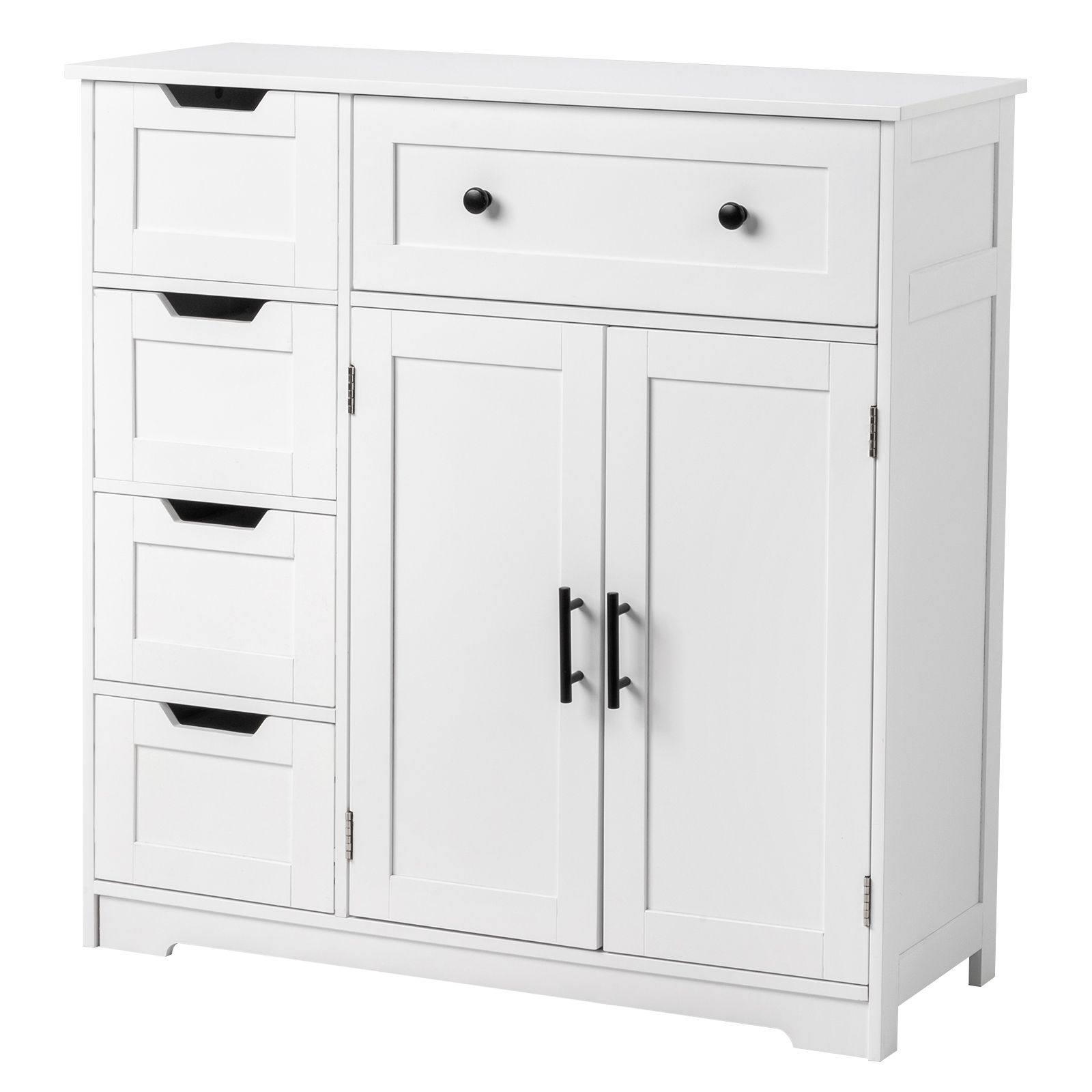 Industrial Floor Storage Cabinet,Modern Free Standing Accent Cupboard ...