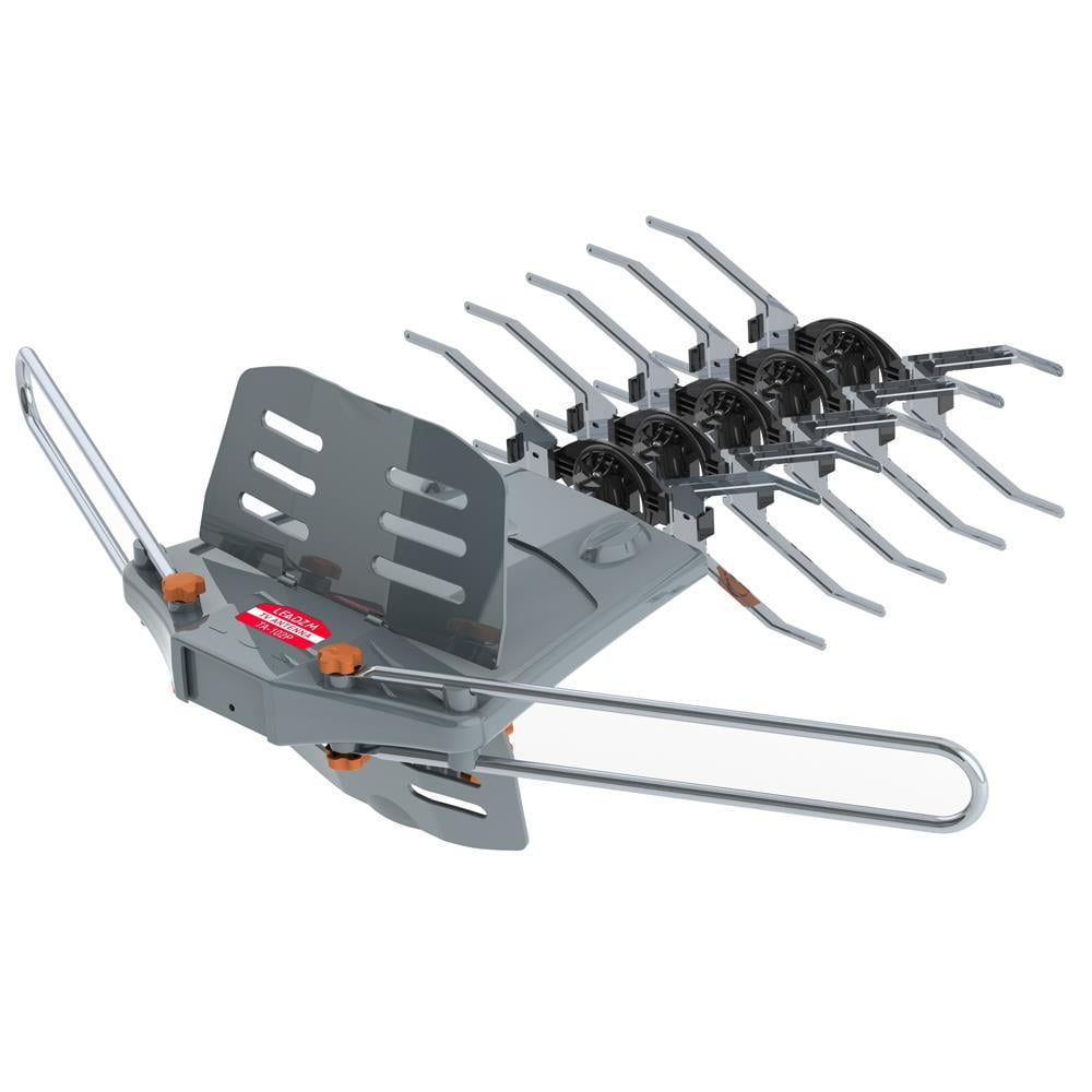 GoDecor Outdoor HDTV Amplified TV Antenna 150 Miles 360Â°Rotation UHF ...
