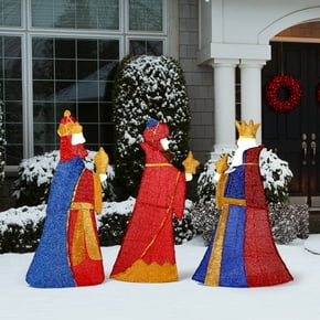 Three Kings Decorations for Home and Outdoor Christmas Decor