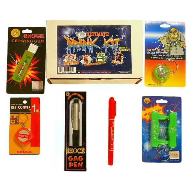 GoDo Pranks The Ultimate Prank Kit Shock Edition Gag & Practical Joke ...